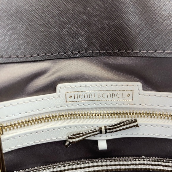 henri bendel | Bags | Henri Bendel Centennial Stripe Turnlock Satchel ...